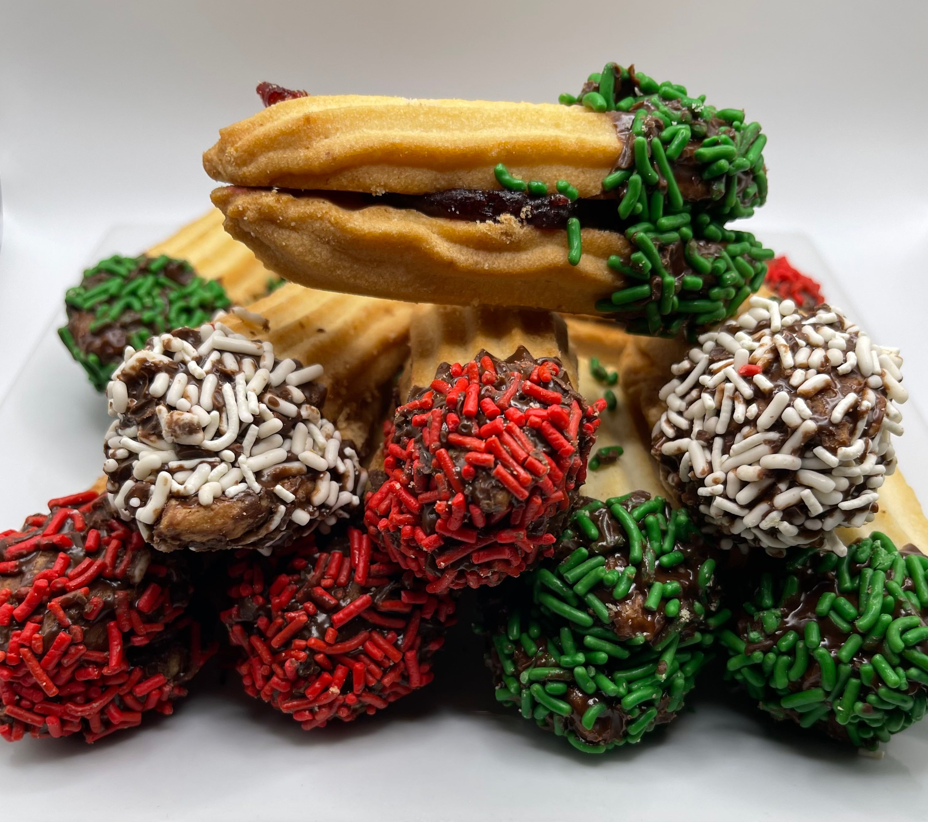 Jelly Sprinkle Cookies | Long Jelly Sprinkle | Biscotti Dolci ...